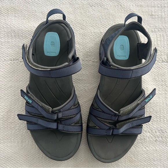 Teva | Shoes | Teva Blue Sporty Sandals For Active Adventures | Poshmark